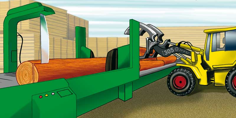 La produzione del legno